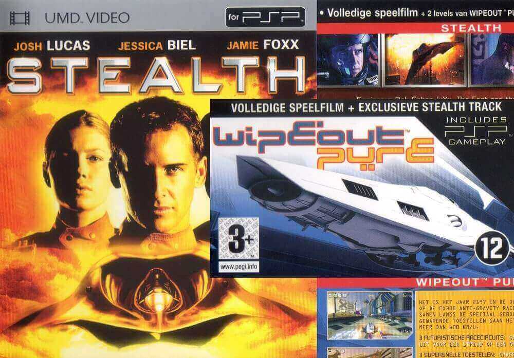Rodzynek na PSP czyli demo WipEout Pure na UMD z filmem - Zapach Papieru